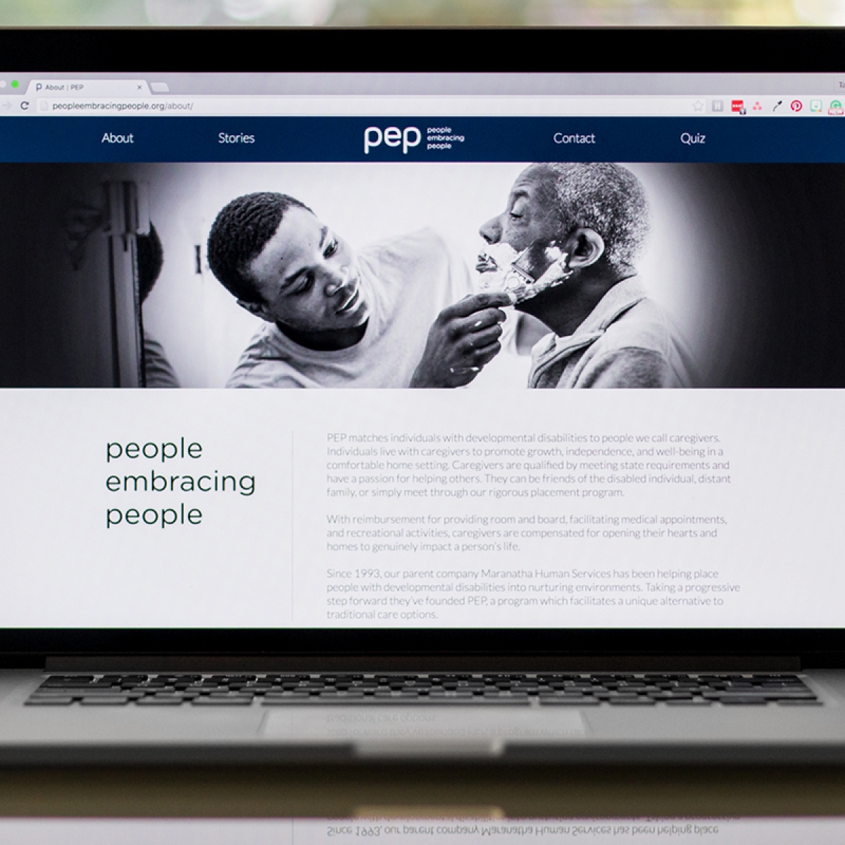 People Embracing People (PEP) | 454 Creative